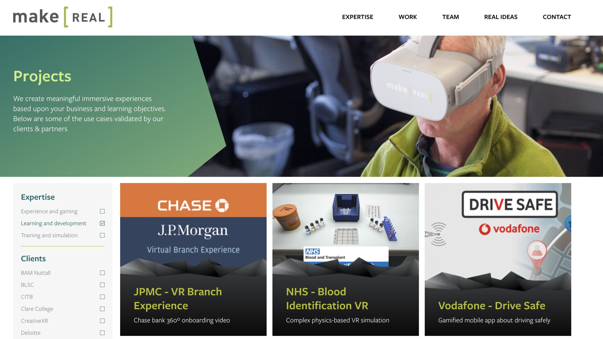 Projects - Make Real