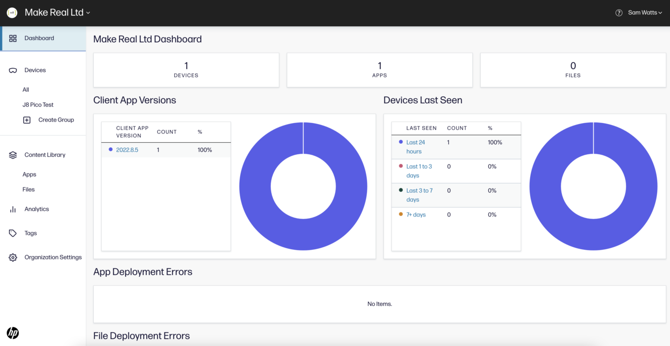 Alternative VR device management options - MeetinVR